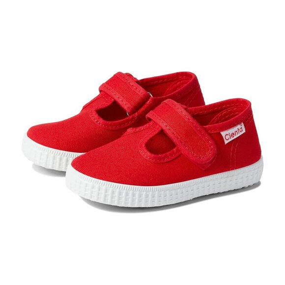 Cienta | Shoes | New Cienta Red Velcro Tstrap Velcro Shoes Size Eu 23 Or Toddler 65 | Poshmark